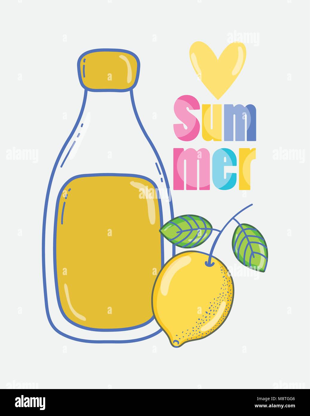 Hello summer cartoons Stock Vector Image & Art - Alamy