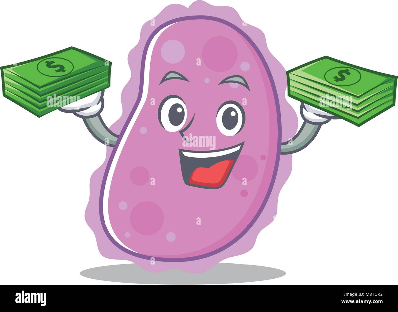 Alien with money Stock Vector Images - Alamy