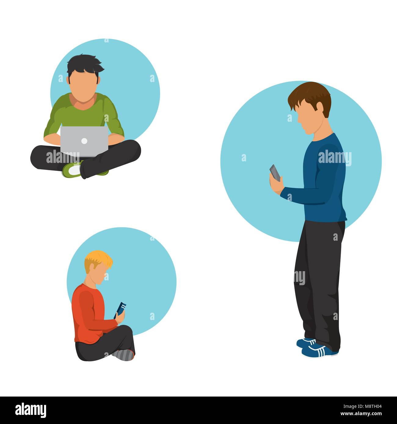 Internet educate Stock Vector Images - Alamy