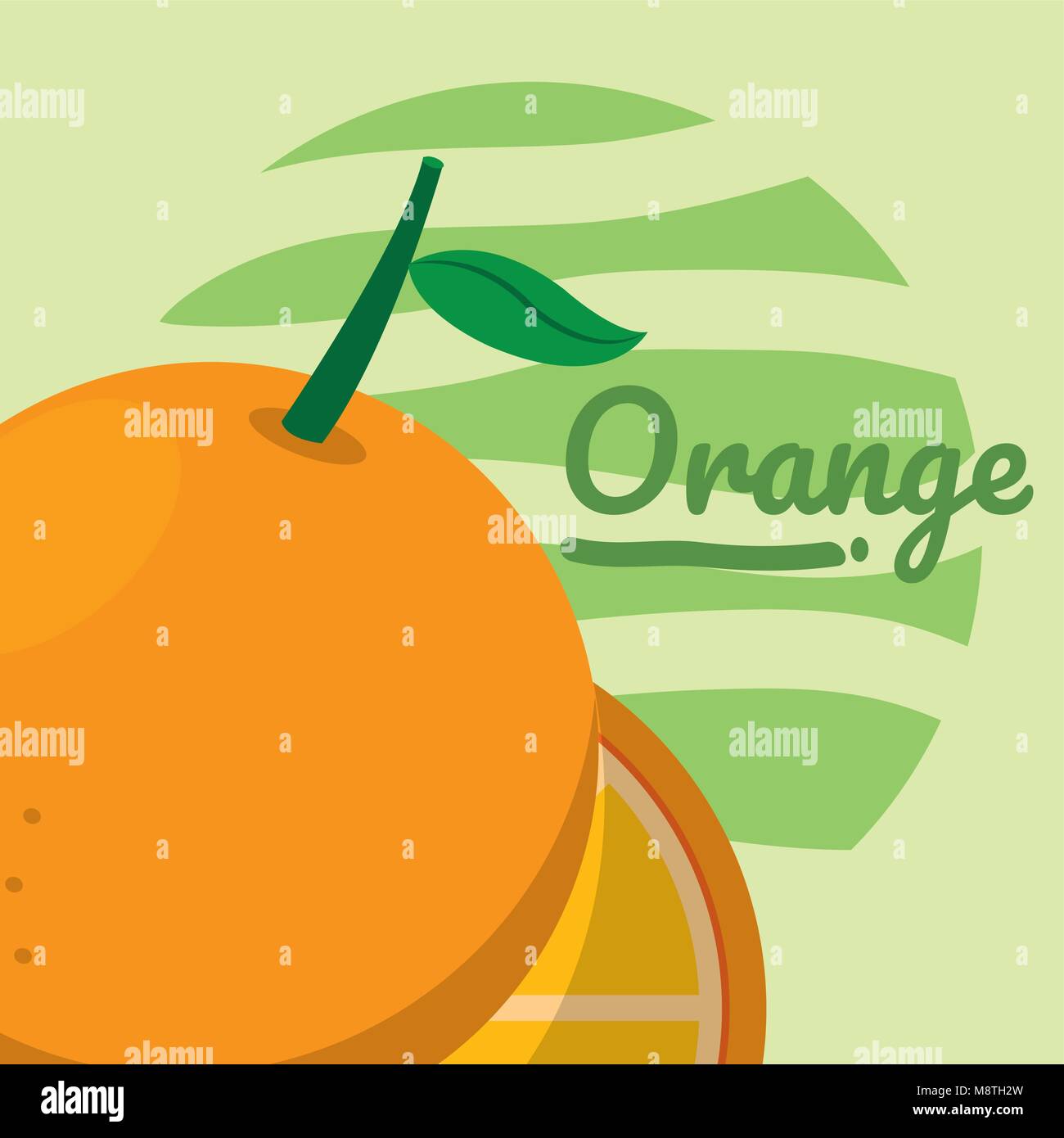 Orange citric cartoon Stock Vector Image & Art - Alamy