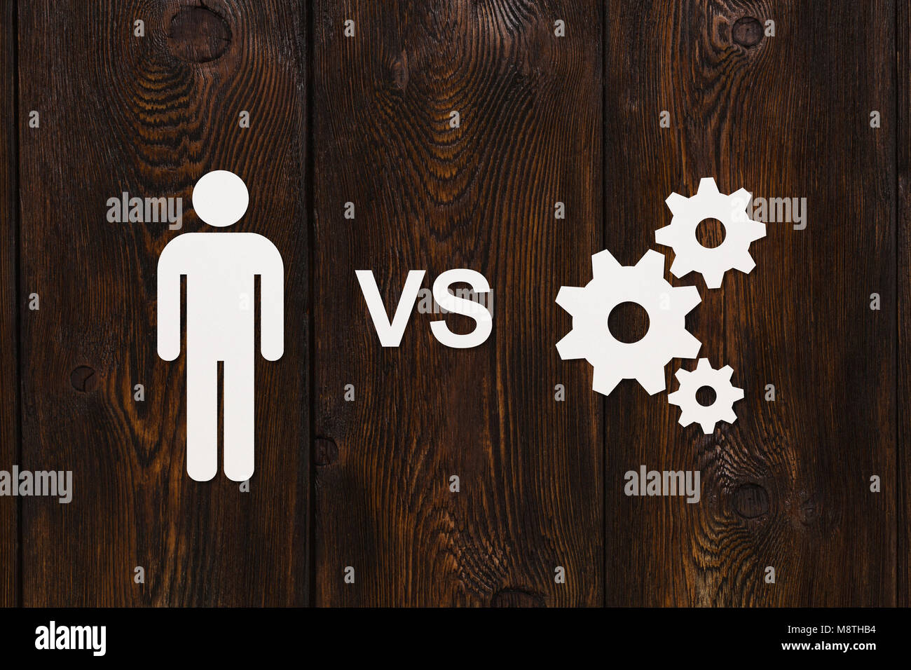 Man vs technology hi-res stock photography and images - Alamy