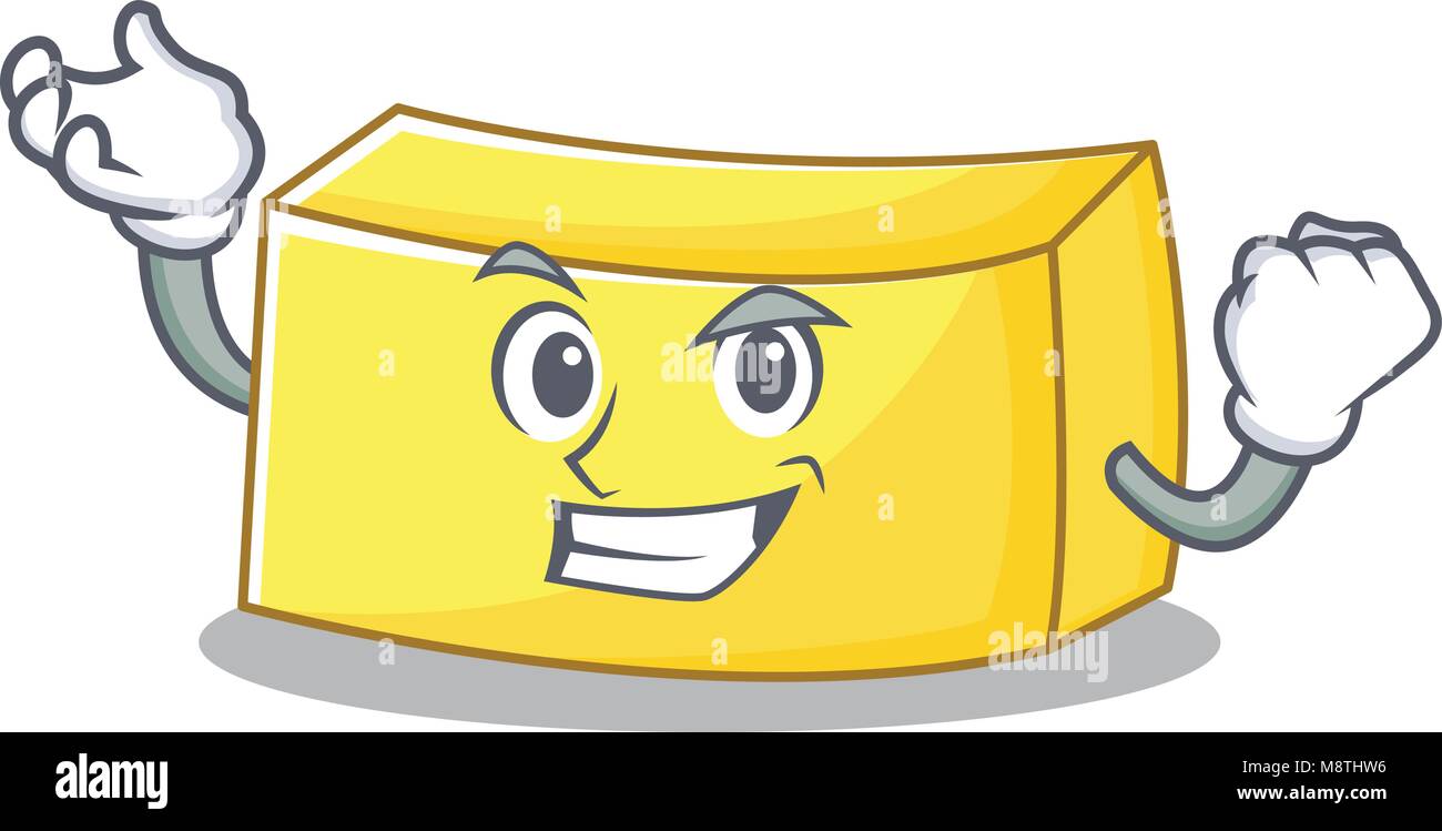 Successful butter character cartoon style Stock Vector Image & Art - Alamy