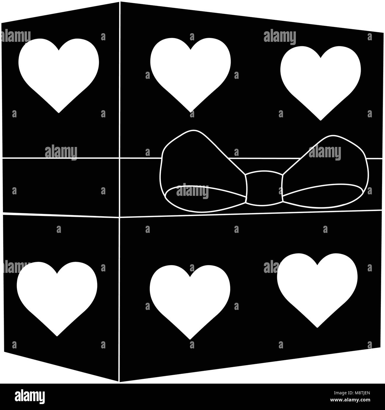 Abstract love object Stock Vector Image & Art - Alamy