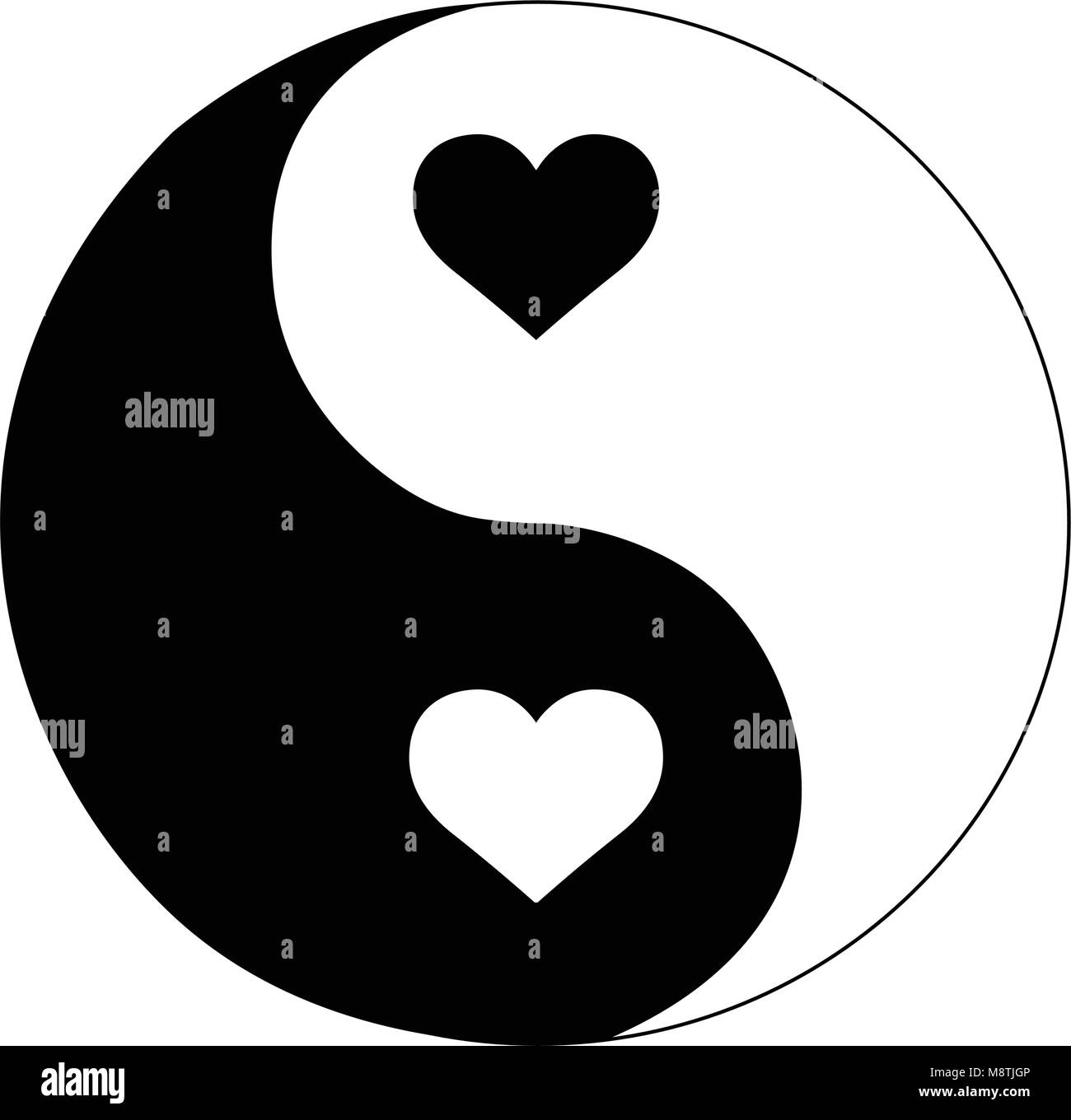 Abstract love object Stock Vector Image & Art - Alamy