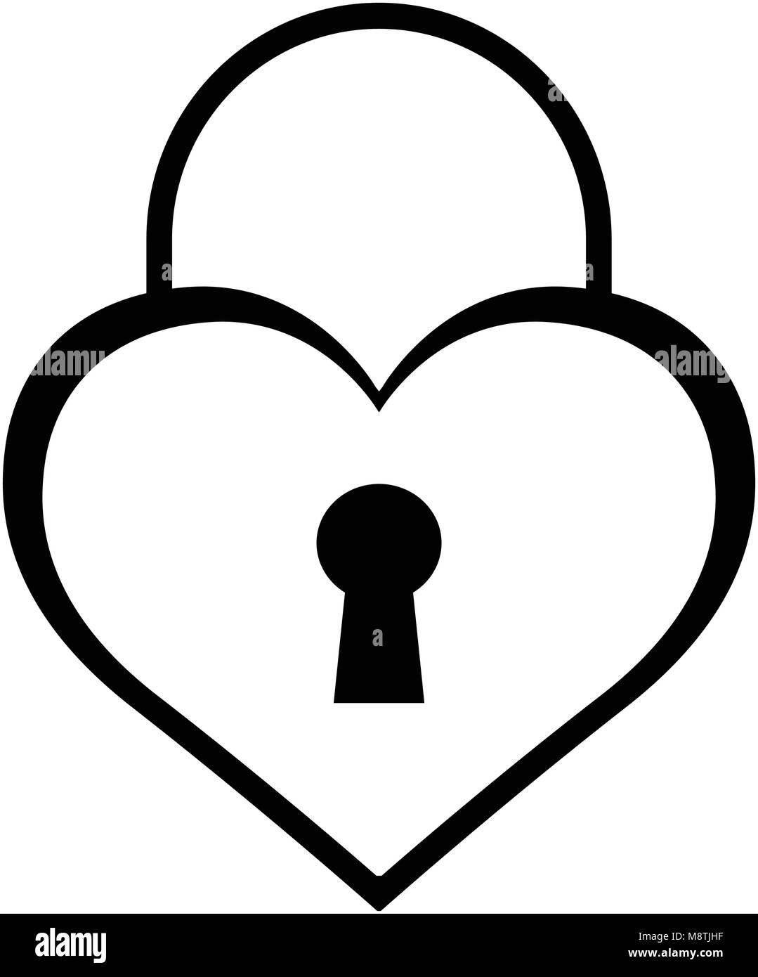 Abstract love object Stock Vector Image & Art - Alamy