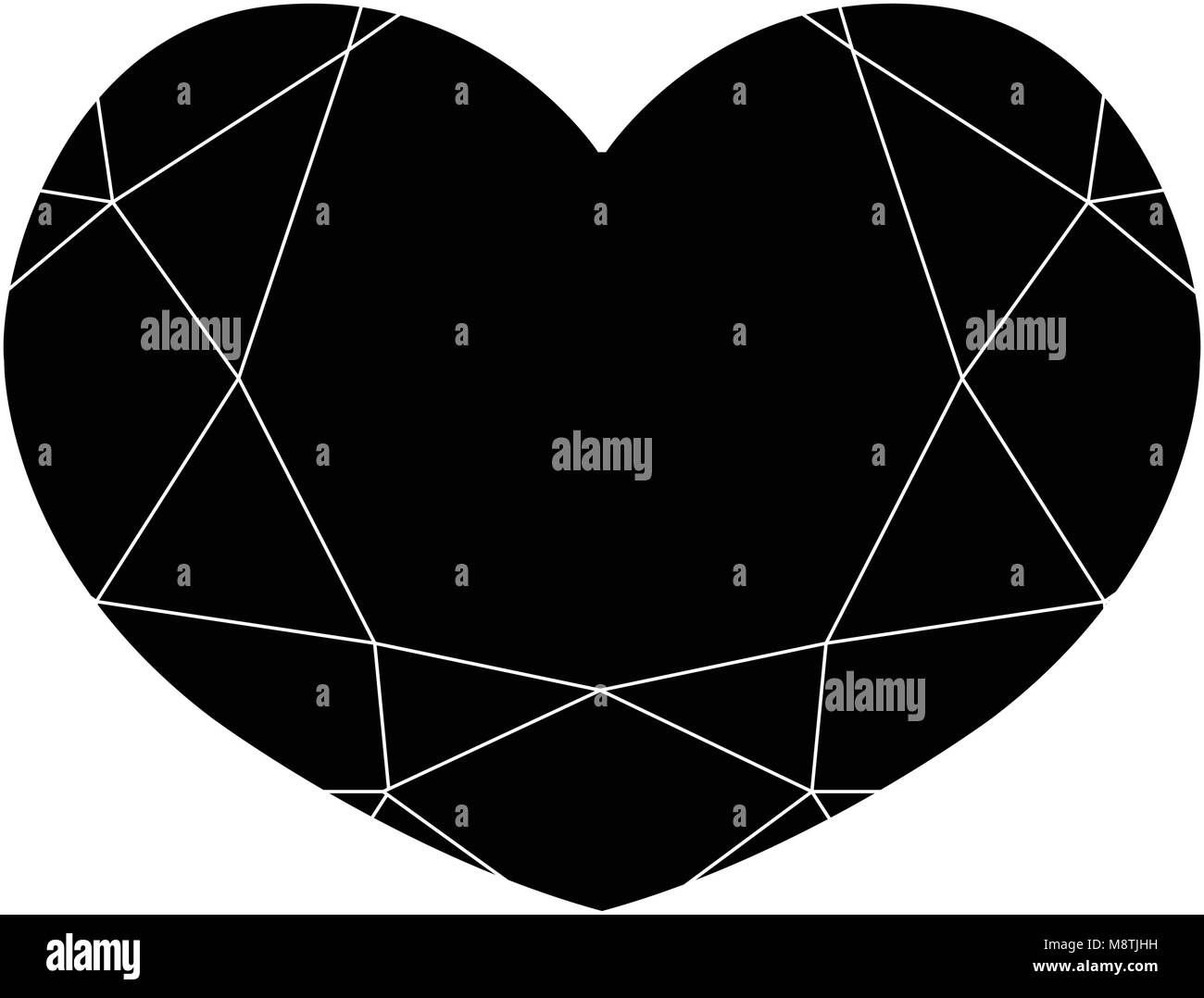 Abstract love object Stock Vector Image & Art - Alamy