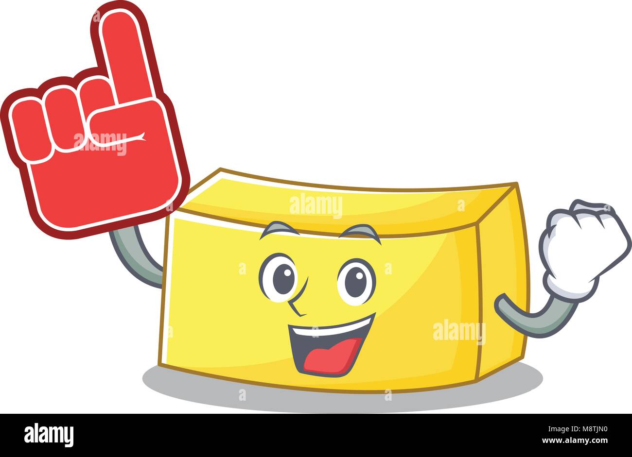 Butter finger Stock Vector Images - Alamy