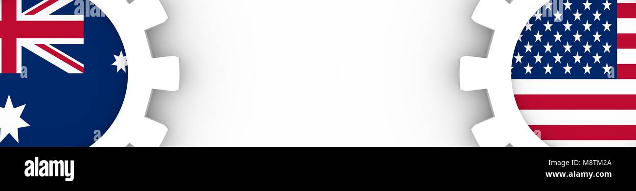 Web Banner, Header Layout Template. Politic and economic relationship ...