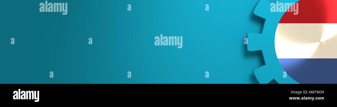Web Banner, Header Layout Template. Netherlands industry Stock Photo ...
