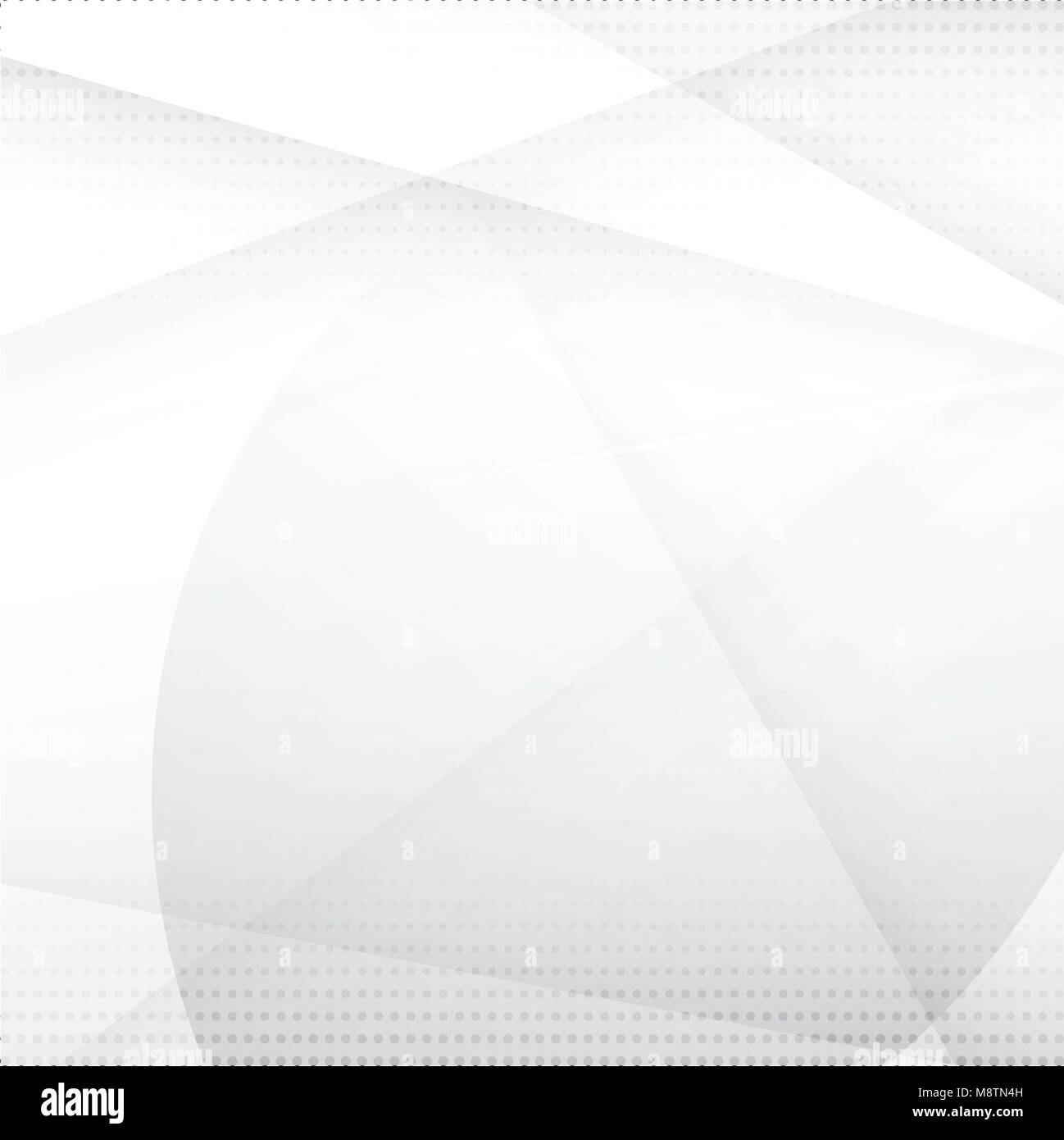 Abstract lines, circle cross geometric white and gray color background ...