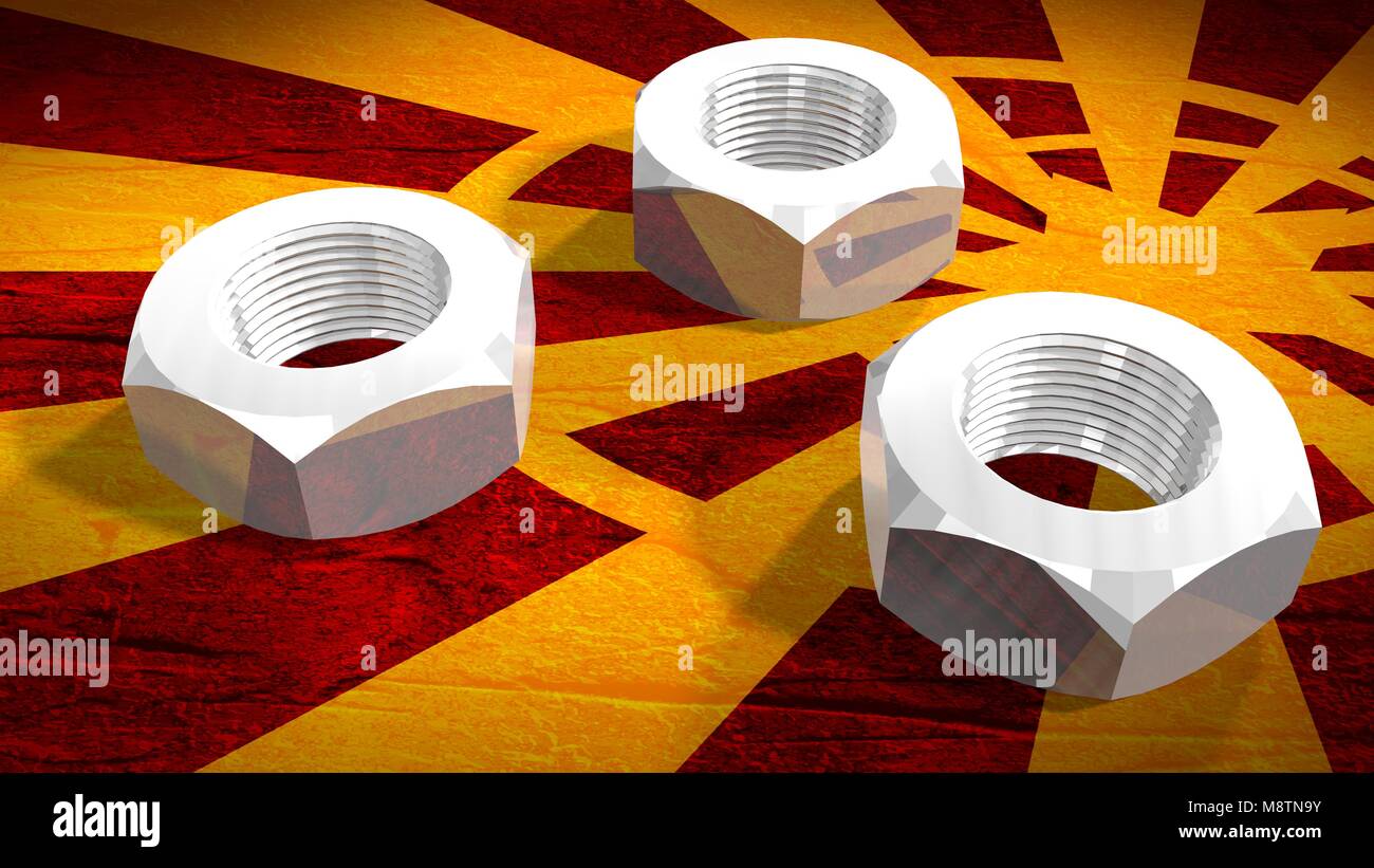 nuts set on textured background Stock Photo - Alamy