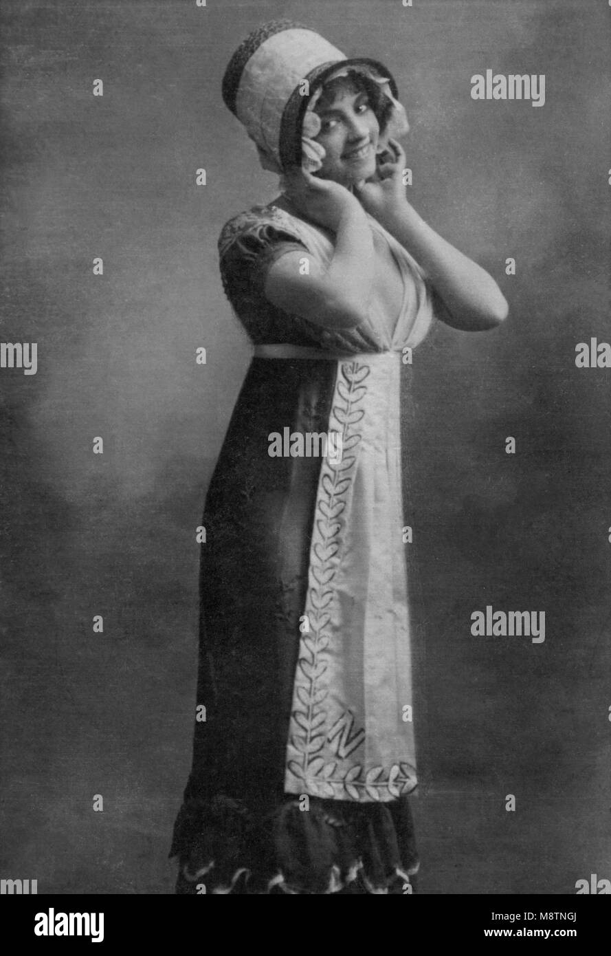 Portrait of Edmee Favart ( 1879 - 1941 ) singer , actor - anonymous ...