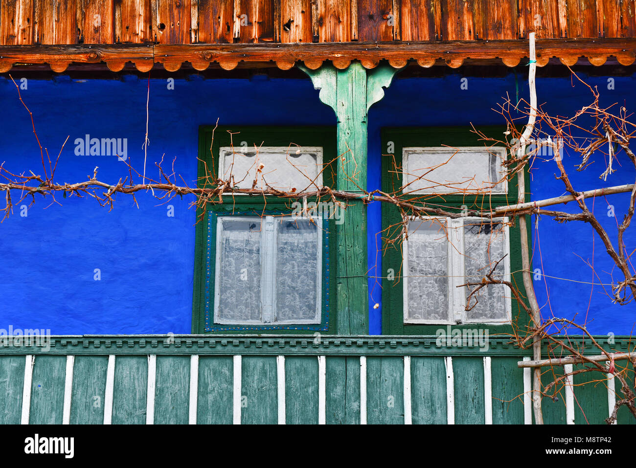 Painted veranda hi-res stock photography and images - Alamy
