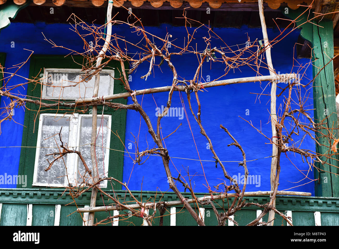 Painted veranda hi-res stock photography and images - Alamy