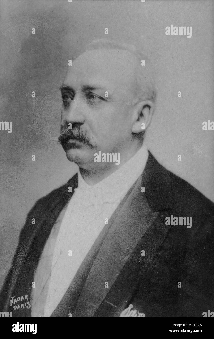 Portrait of Felix Faure ( 1841 - 1899 ) President of the Republic since ...