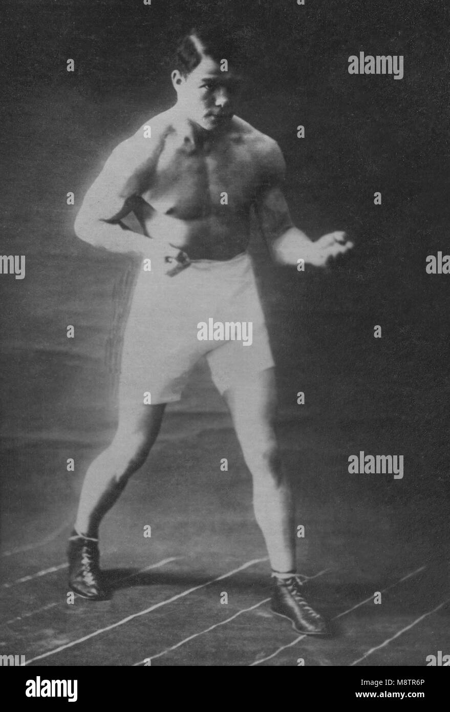 Portrait of Andre Dupre ( 1889 - 1919 ) boxer - anonymous photography ...