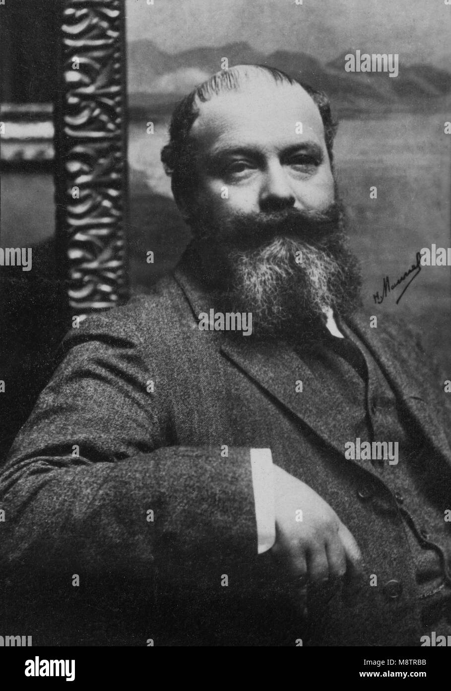 Portrait of Rene Emile Menard ( 1862 - 1930 ) painter - photography by ...