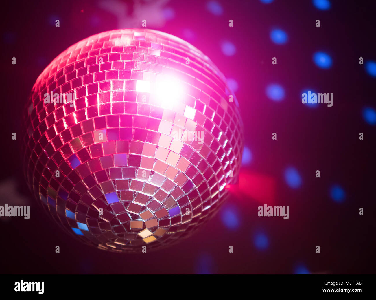 Sparkling disco ball. Concept of night party Stock Photo - Alamy