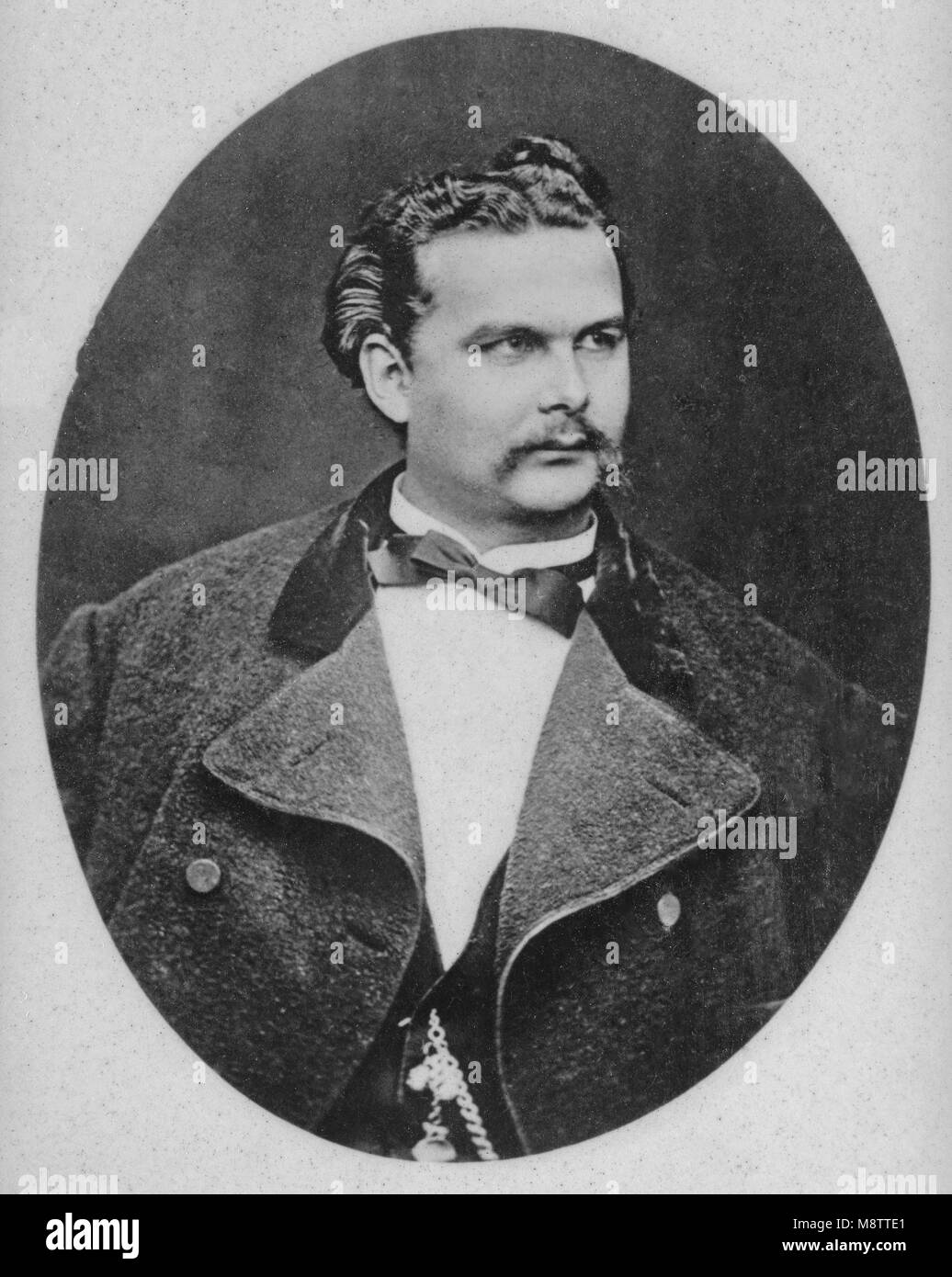 Portrait of Louis 2 King of Bavaria ( 1845 - 1886 ) - anonymous ...