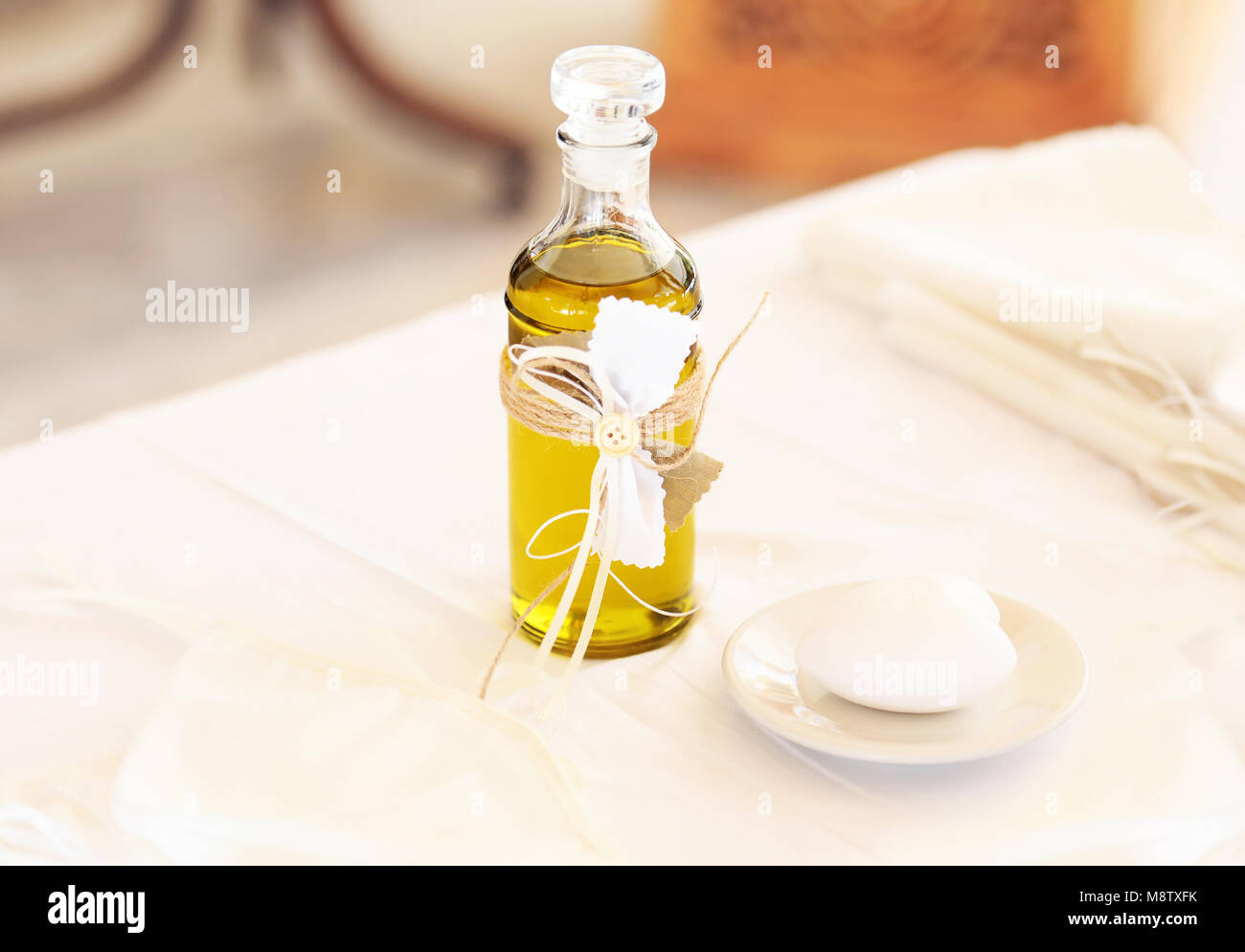 Baptism oil hi-res stock photography and images - Alamy