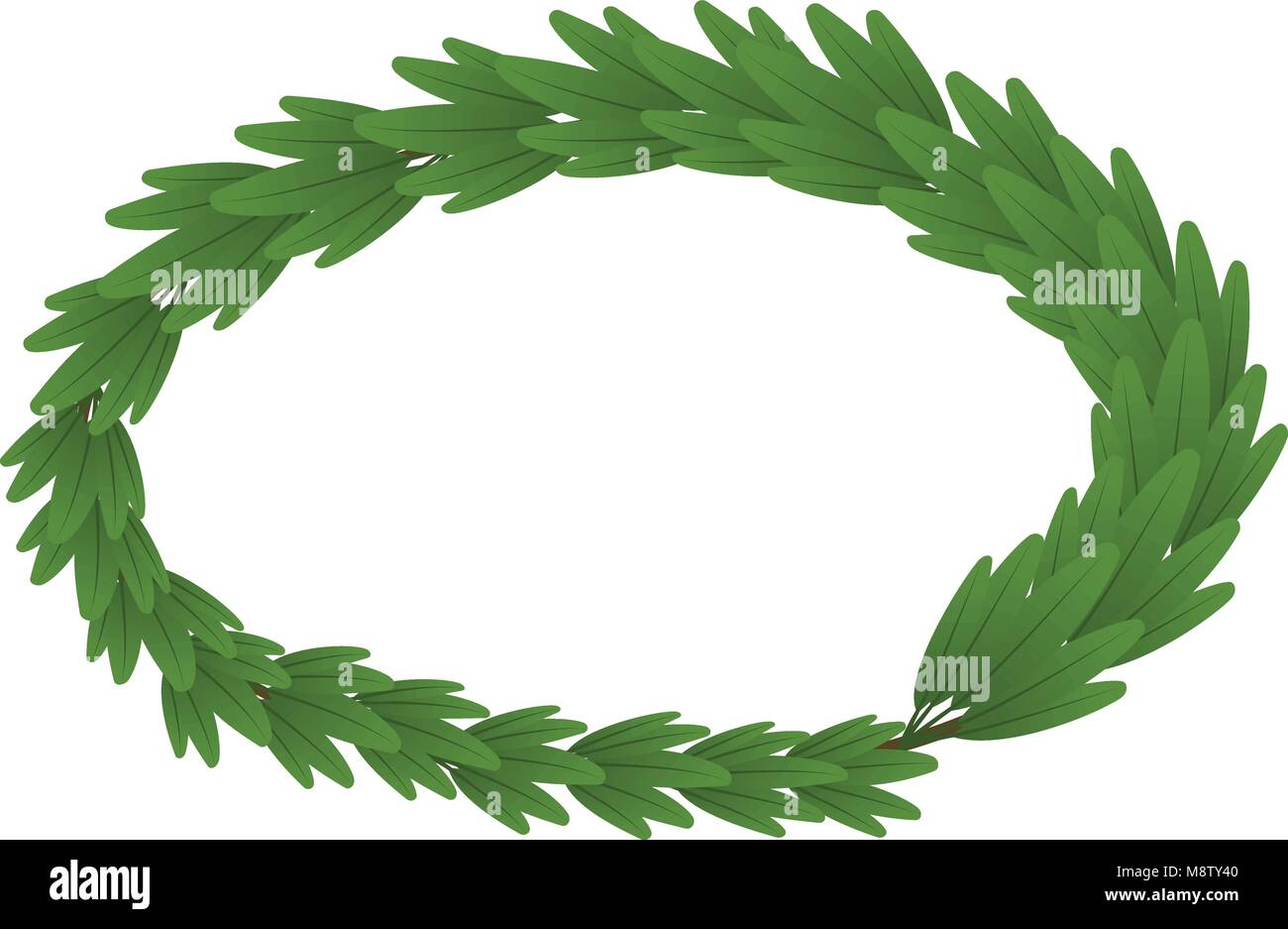 Leaf wreath icon, isometric style Stock Vector Image & Art - Alamy