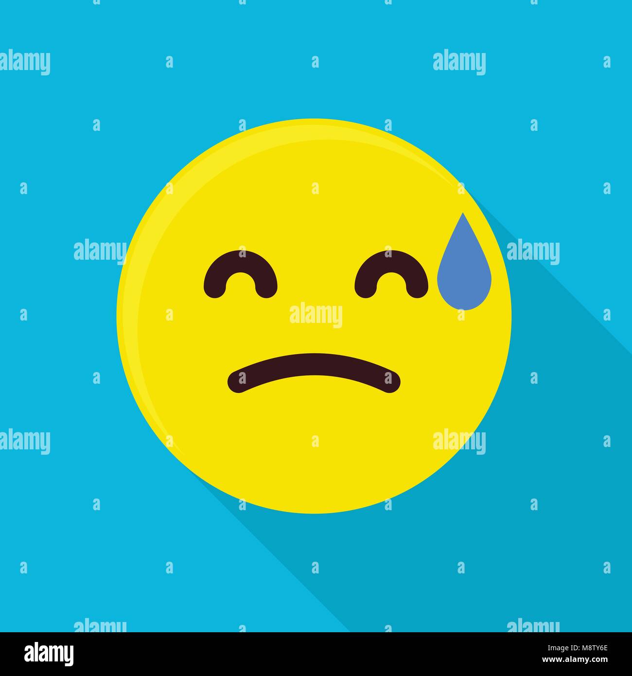 Sweaty face adult Stock Vector Images - Alamy