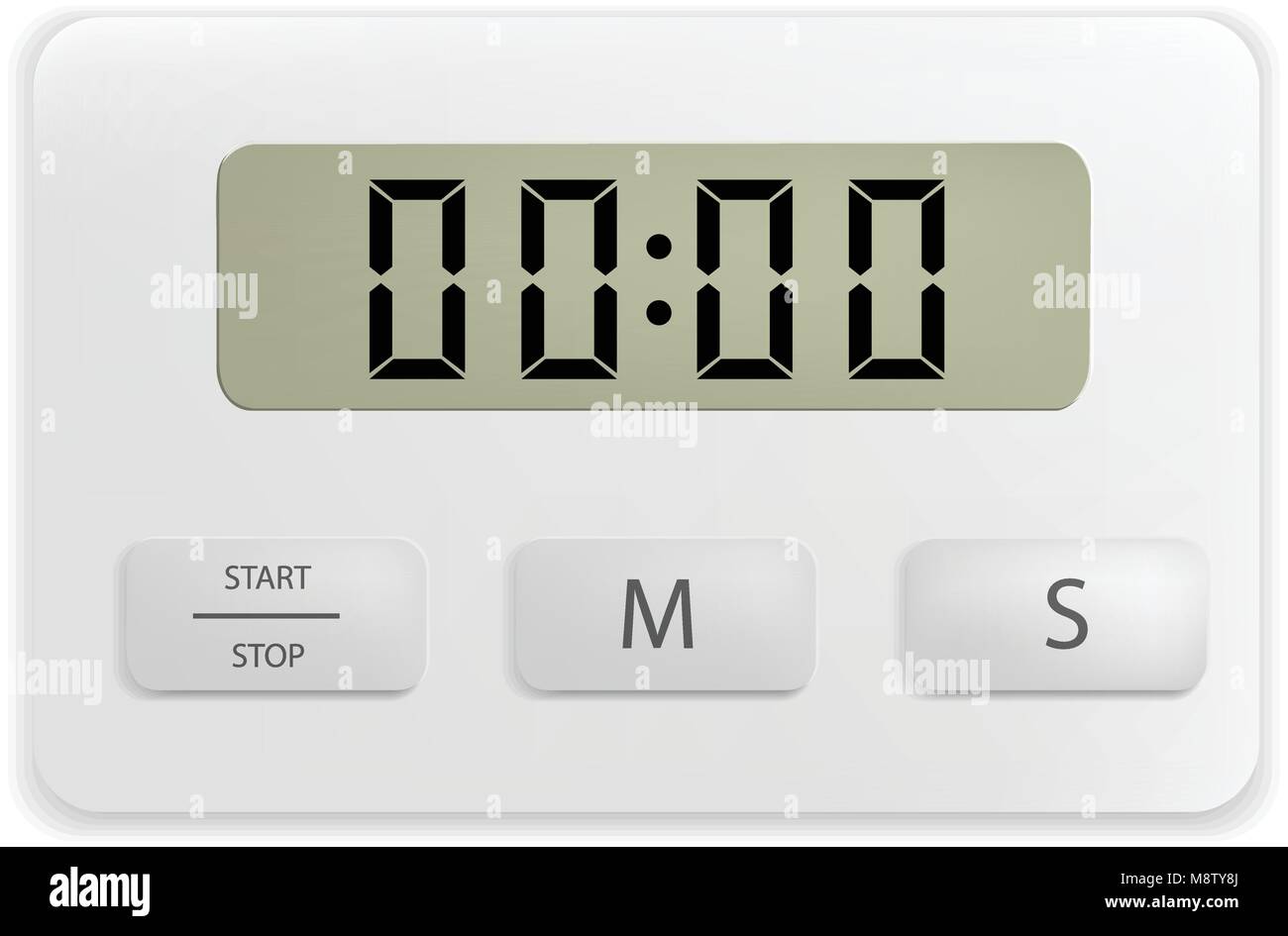 Oven timer mockup, realistic style Stock Vector Image & Art - Alamy
