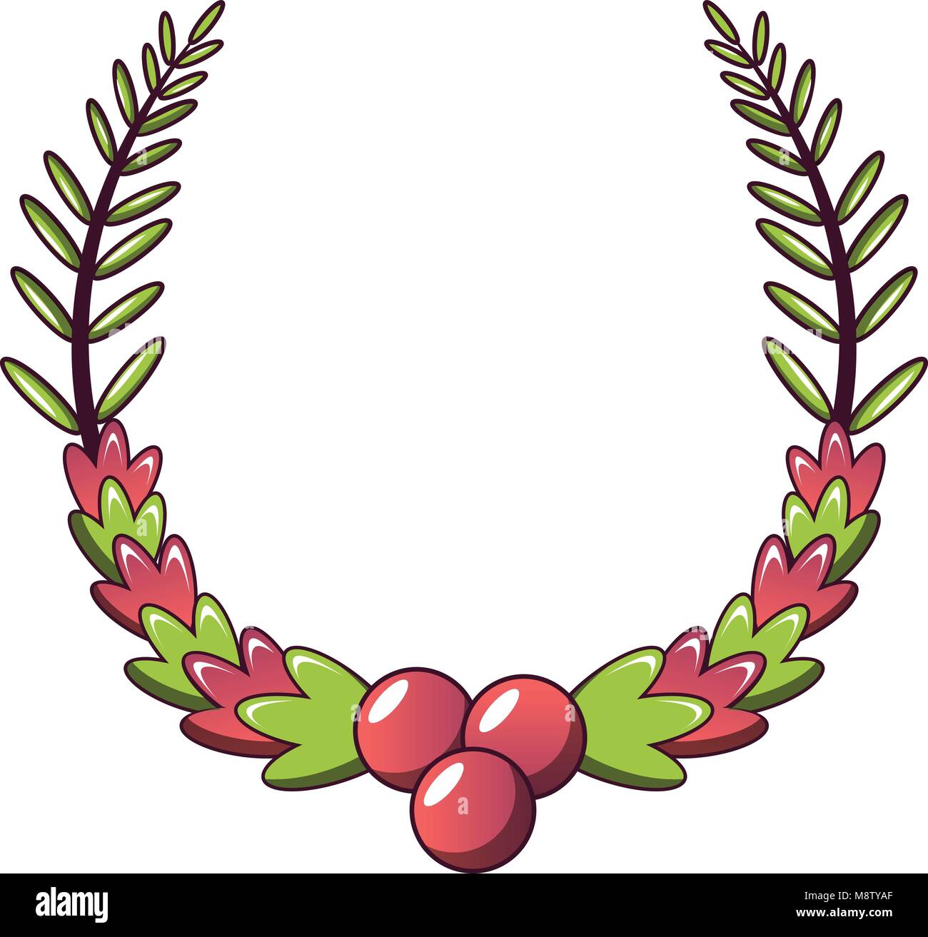 Laurel Wreath Illustration High Resolution Stock Photography and Images ...