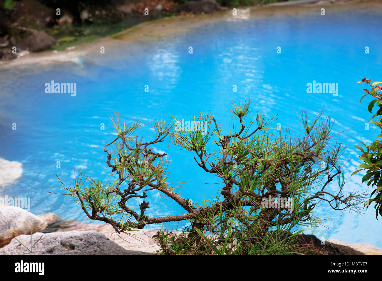 Kamado Jigoku in Beppu, Japan, “The cooking pot hell” features several ...