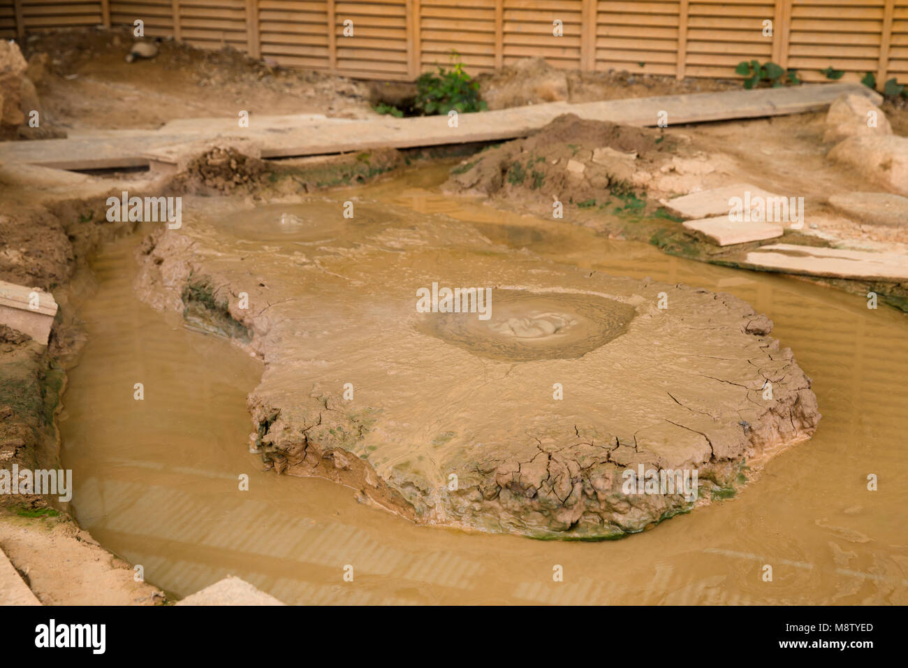 Kamado Jigoku in Beppu, Japan, “The cooking pot hell” features several ...