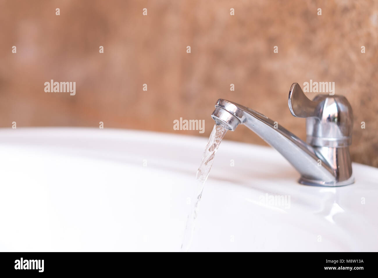 Water tab, Saving concept Stock Photo - Alamy