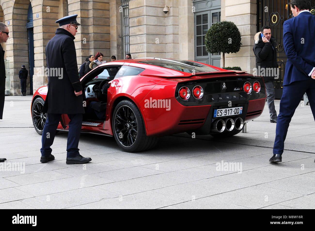 The new Throwback S model by Equus Automotive Stock Photo - Alamy