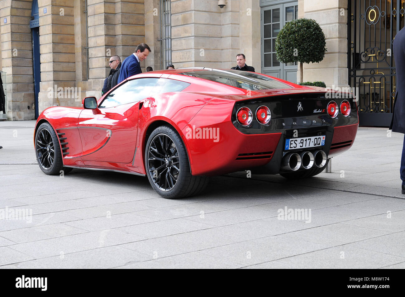 The new Throwback S model by Equus Automotive Stock Photo - Alamy