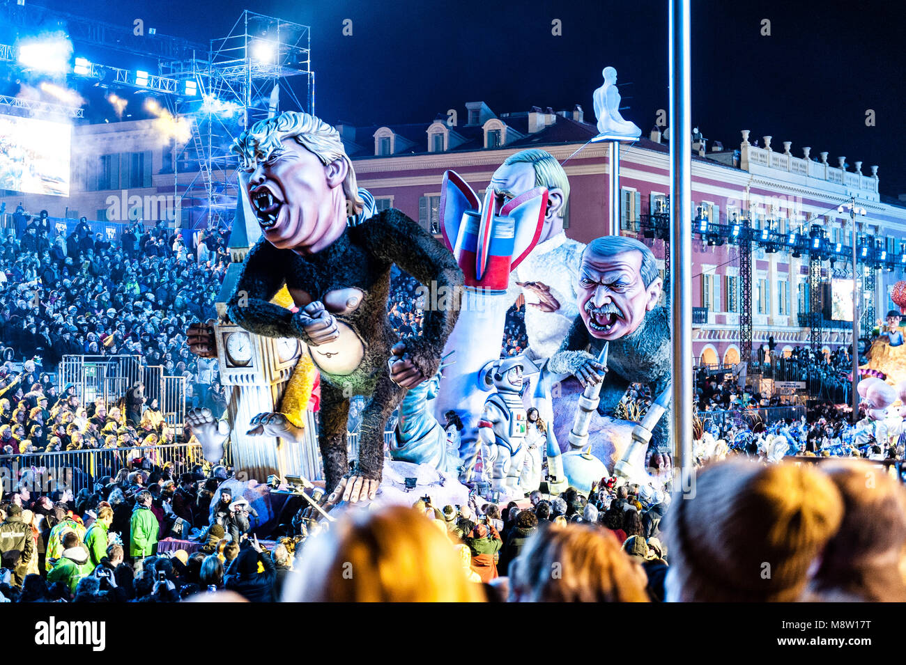 Nice carnaval 2018 hi-res stock photography and images - Alamy