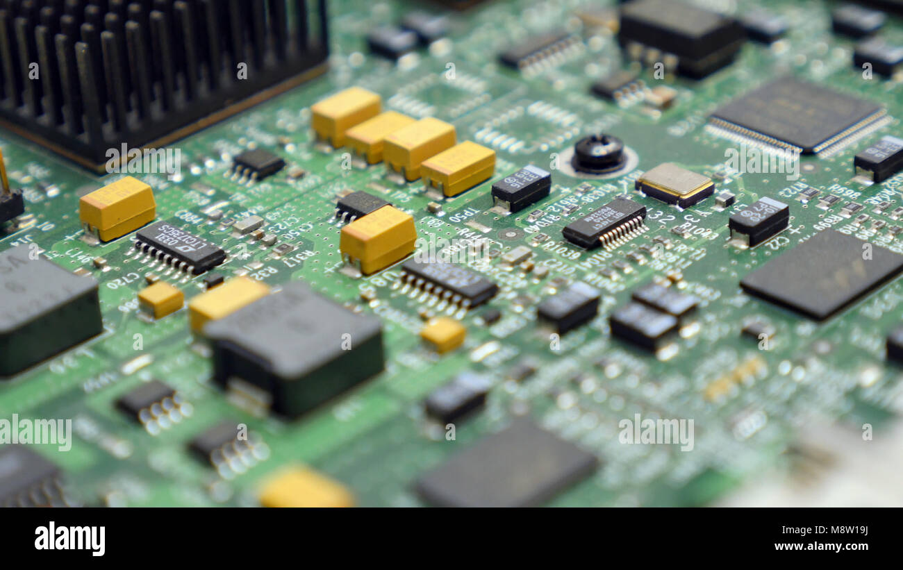 Electronic circuit board Stock Photo - Alamy