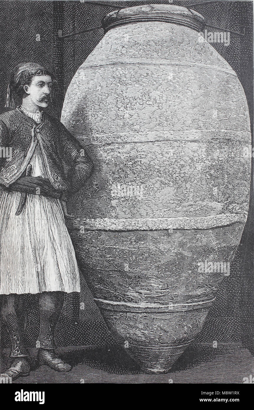 a Pithos. Pithos is the Greek name of a large storage container used ...