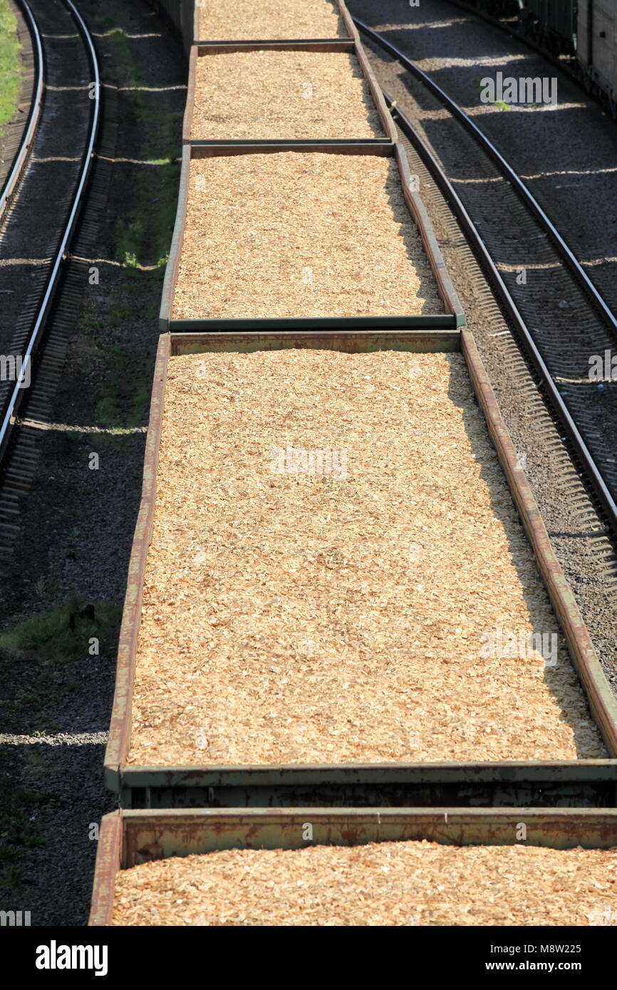 transportation of goods by rail Stock Photo - Alamy