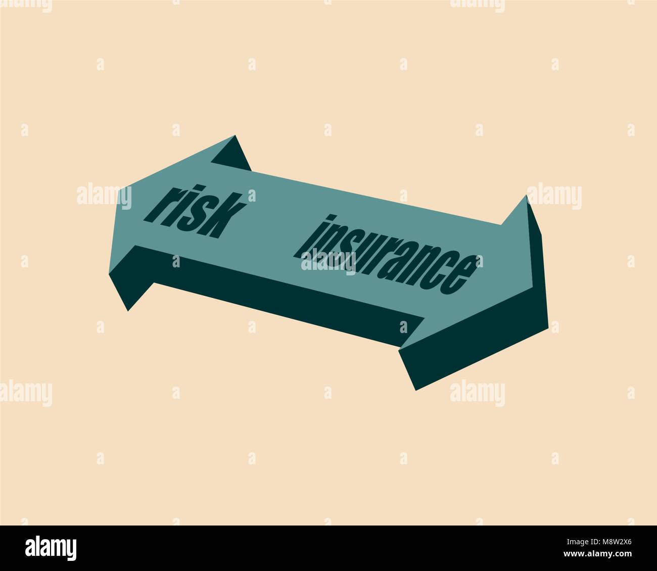 Safety concept arrow secure Stock Vector Images - Alamy