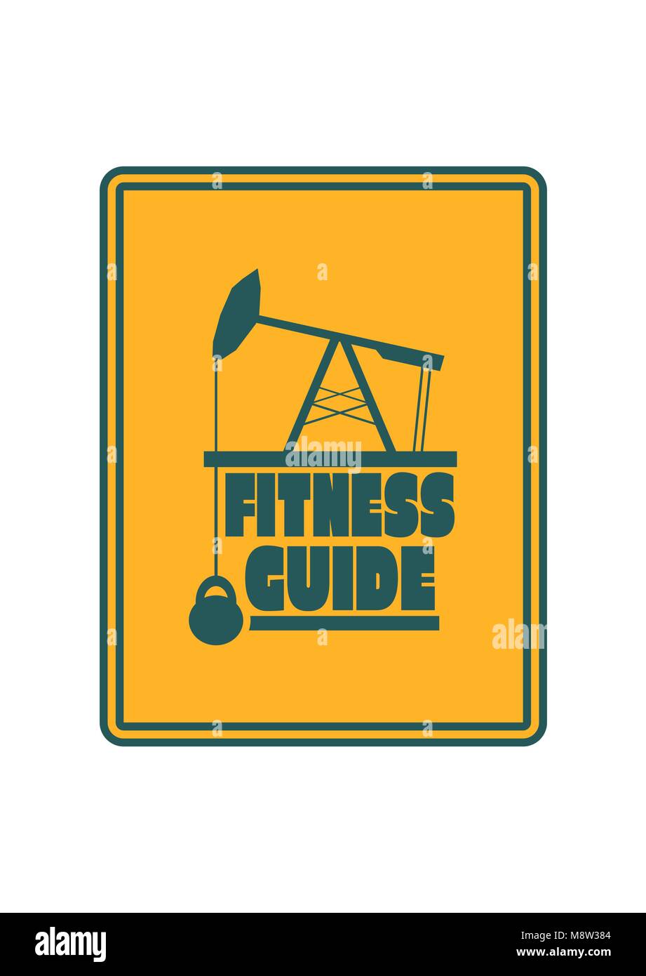 Fitness guide text. Gym relative image Stock Vector Image & Art - Alamy