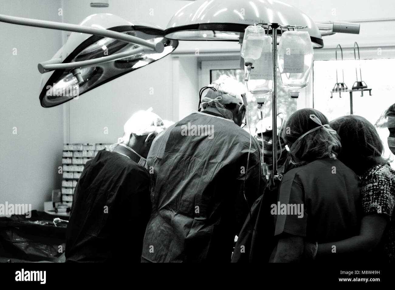 Surgeons at work Stock Photo - Alamy