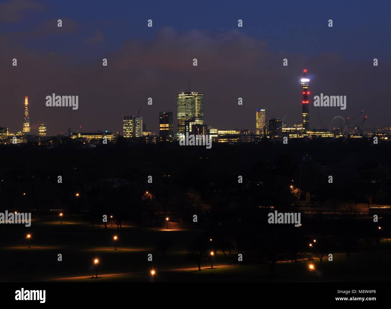 Primrose Hill London Night