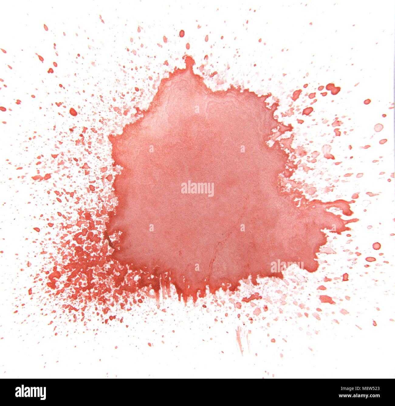 Watercolor texture splash isolated on white background, watercolor ...