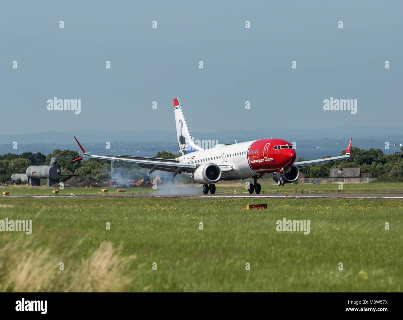 Various aircraft freighters and commercial Stock Photo - Alamy