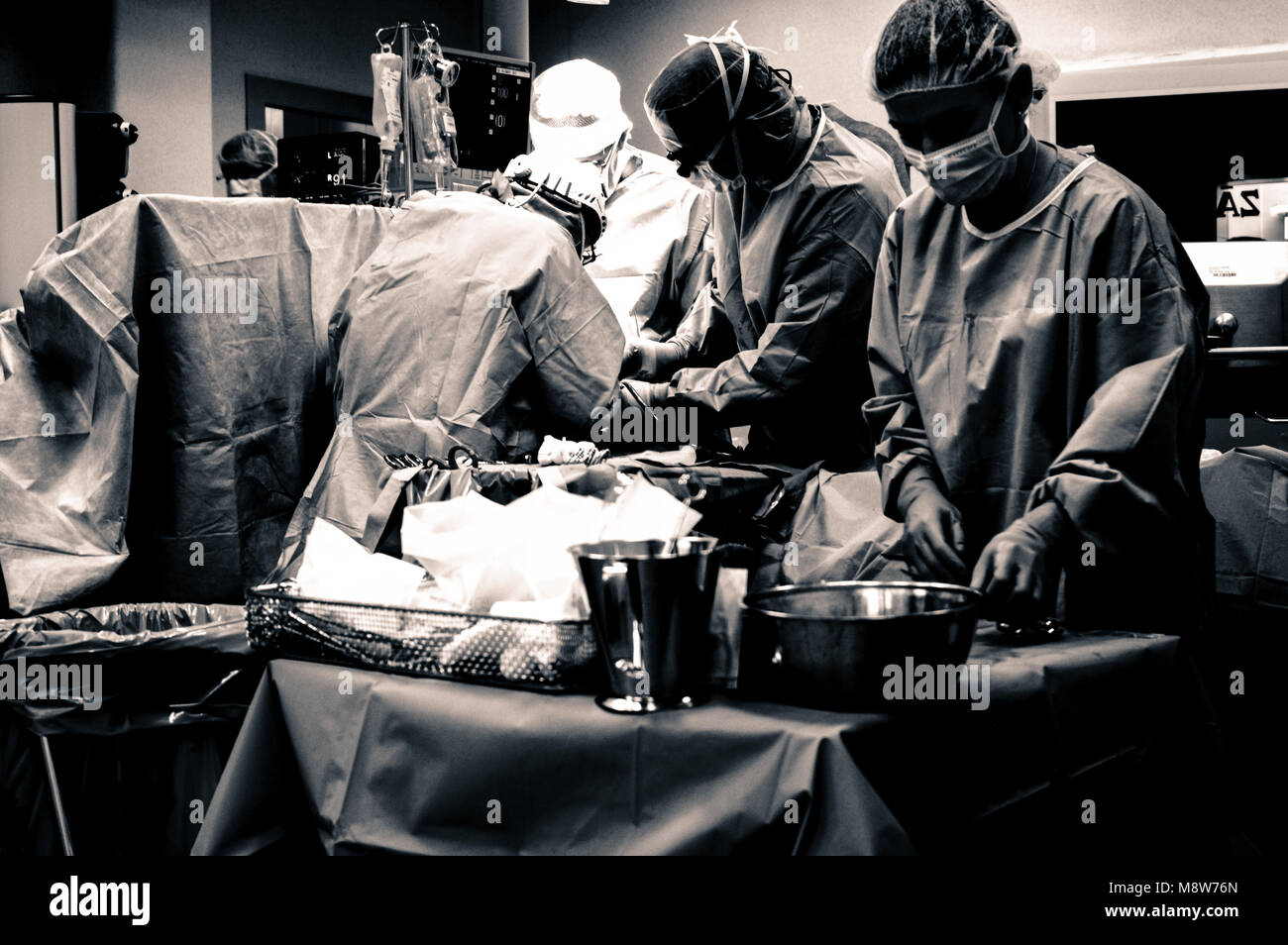 Surgeons at work Stock Photo - Alamy