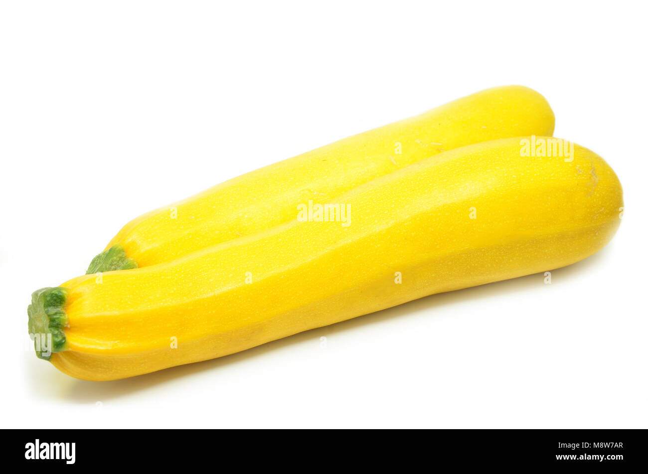 Yellow squash isolated on white background Stock Photo - Alamy