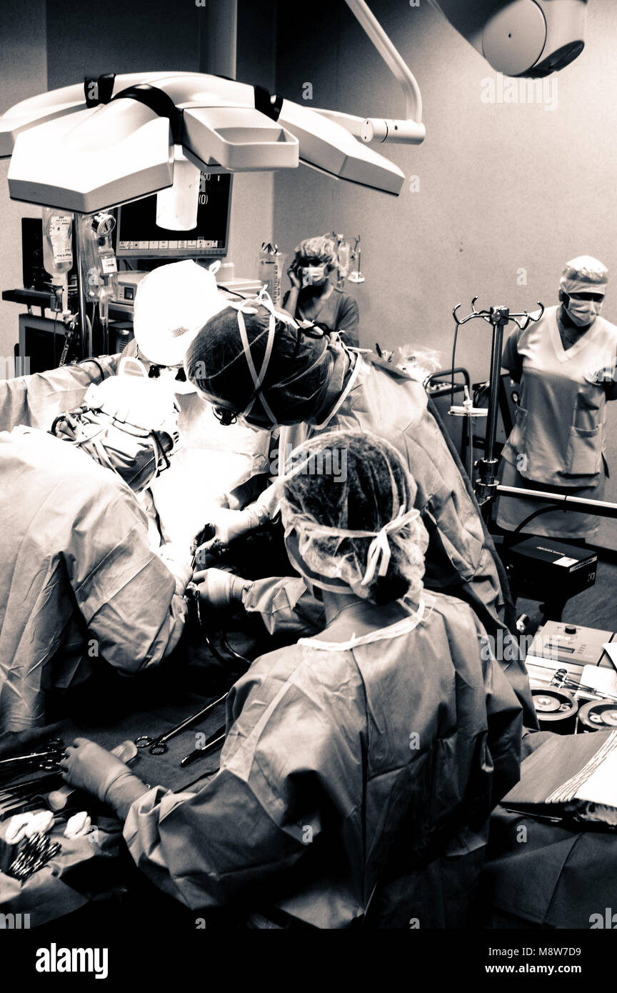 Surgeons at work Stock Photo - Alamy