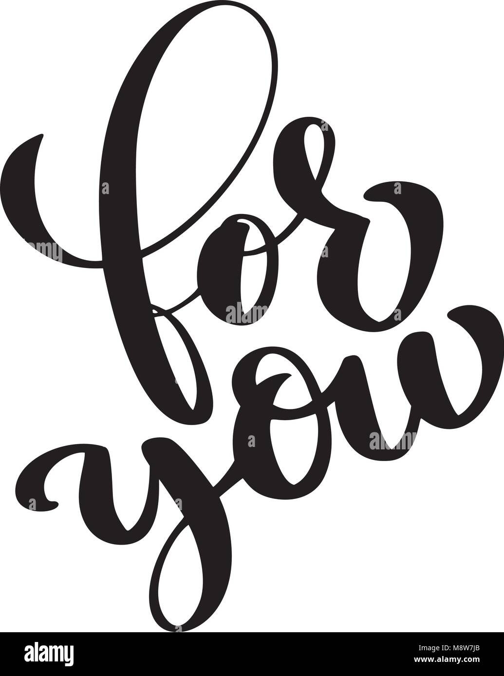 Foryou Stock Vector Images - Alamy