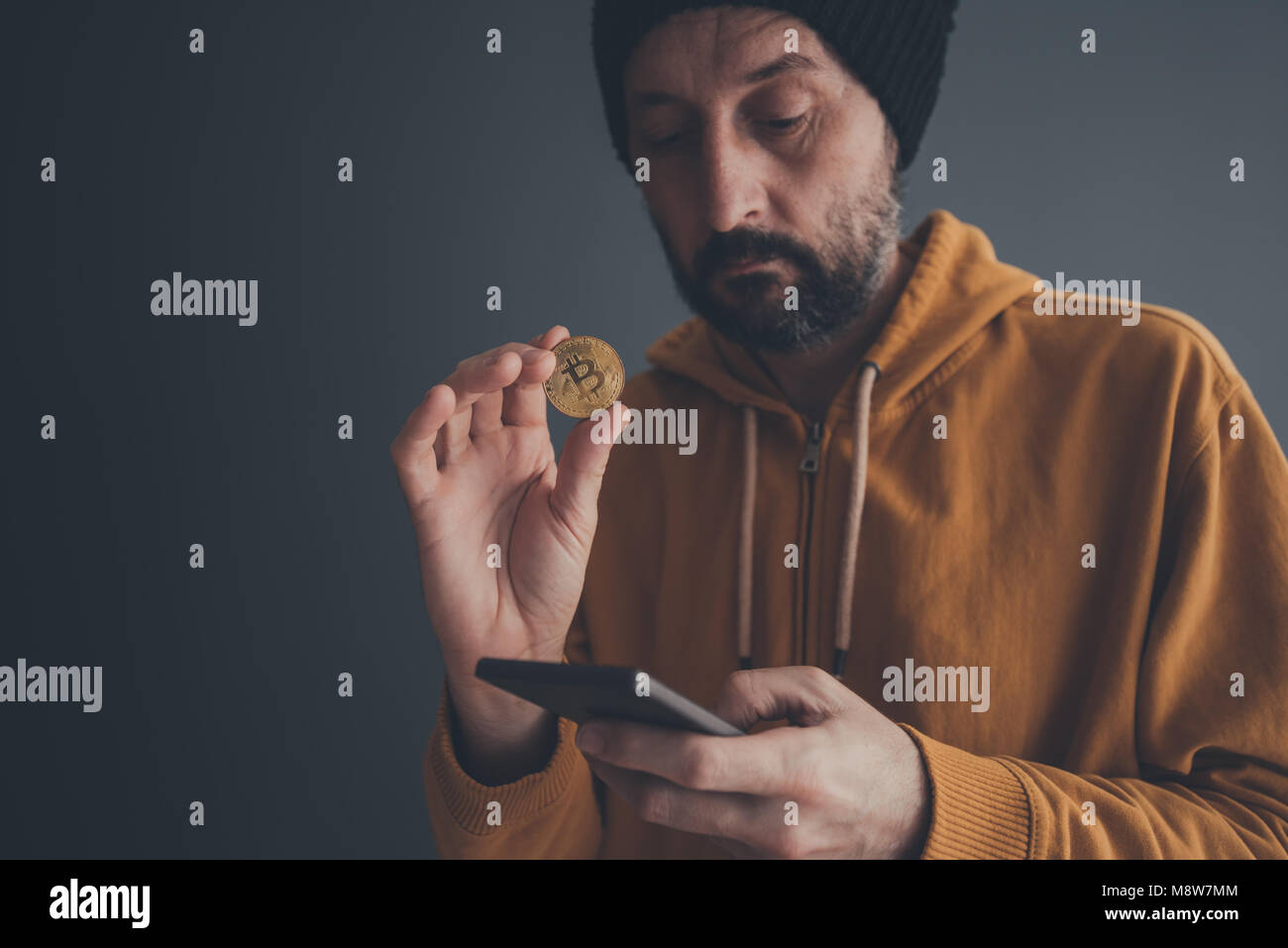 Cryptocurrency transaction hi-res stock photography and images - Alamy