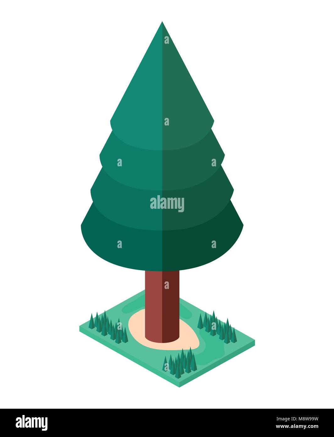 Park like environment Stock Vector Images - Alamy