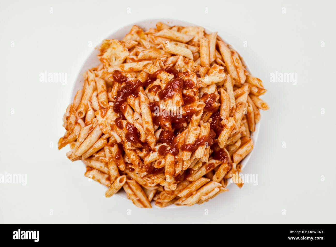 Italian pasta big penne rigate hi-res stock photography and images - Alamy
